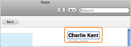 Can I change my Skype Name in Skype for Mac OS X? - Help for Skype ... Can I change my Skype Name in Skype for Mac OS X? - Help for Skype ...